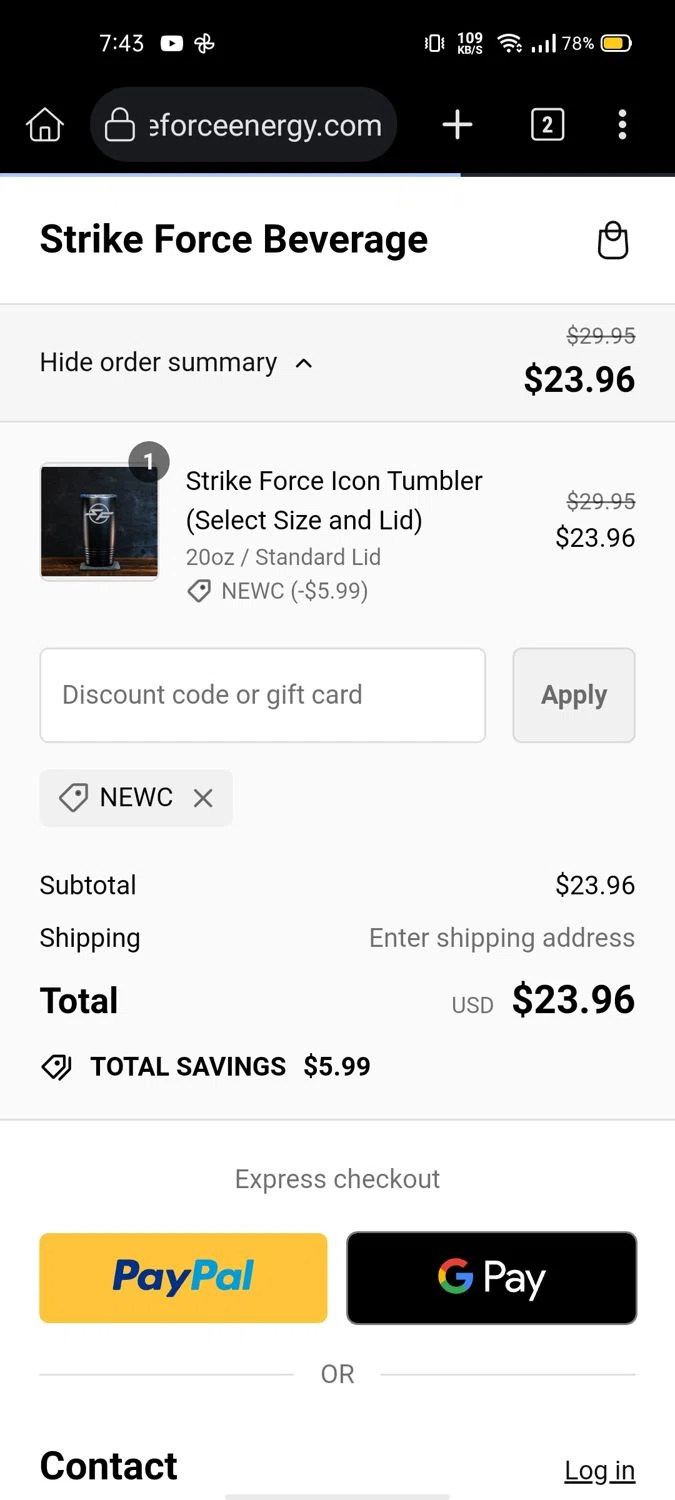 Strike Force Promo Codes - 20% Off | October 2024