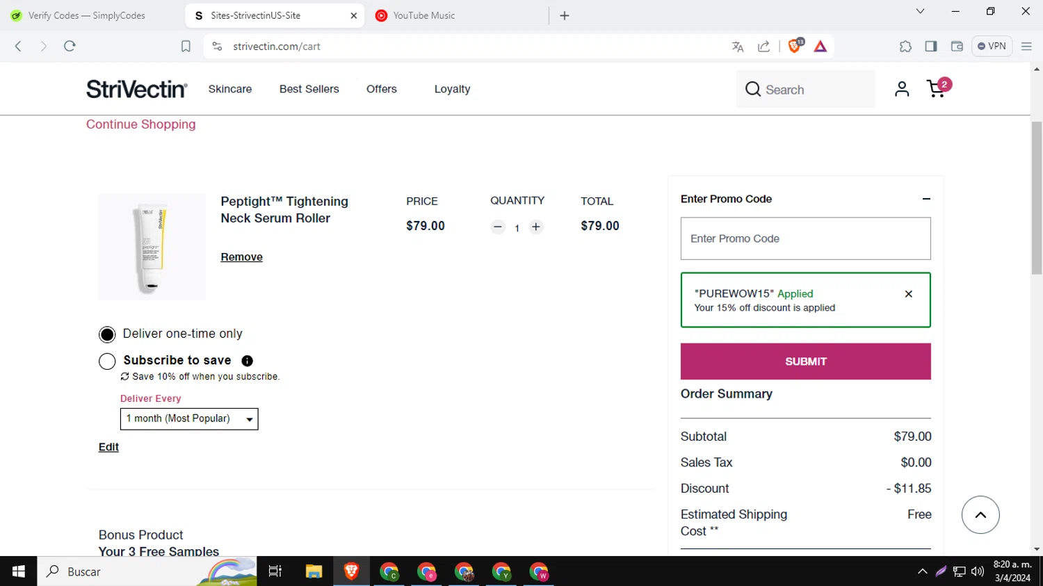 StriVectin Discount Codes & Black Friday 2024 Deals - 15% Off