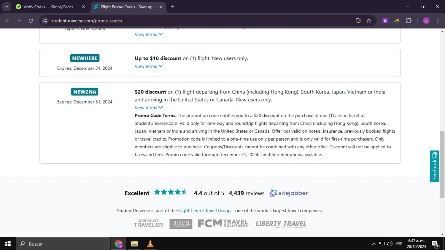 Student Universe Promo Codes - $25 Off | January 2025