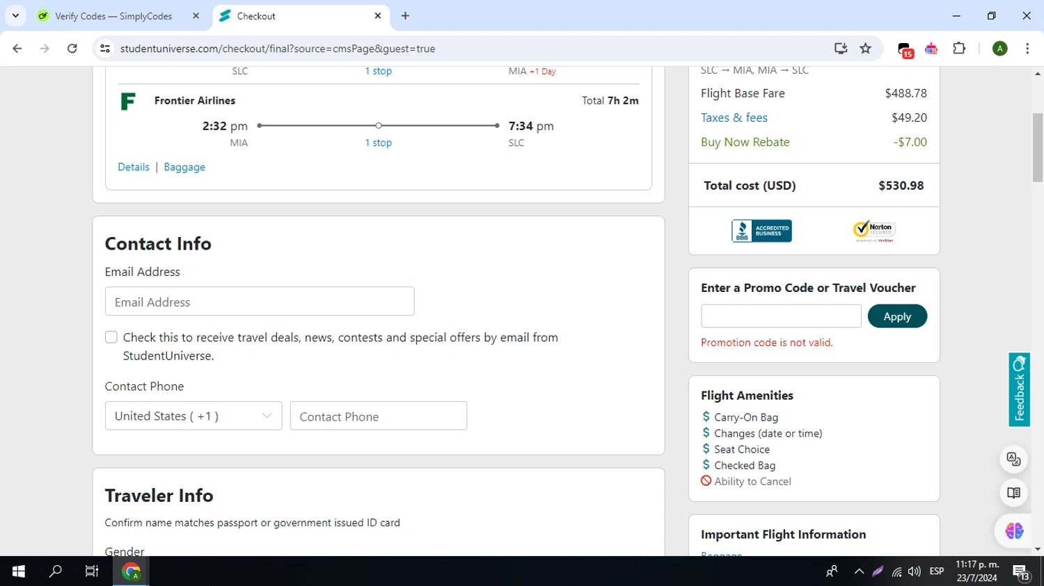 Student Universe Promo Codes – $30 Off | July 2024