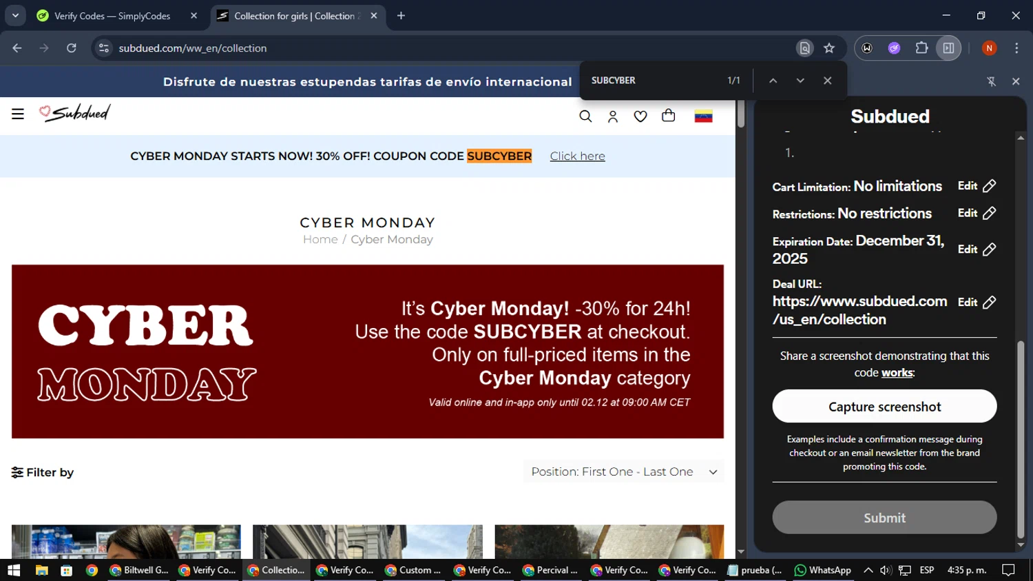 Subdued Promo Codes - 10% Off Sitewide Coupons Jan 2026