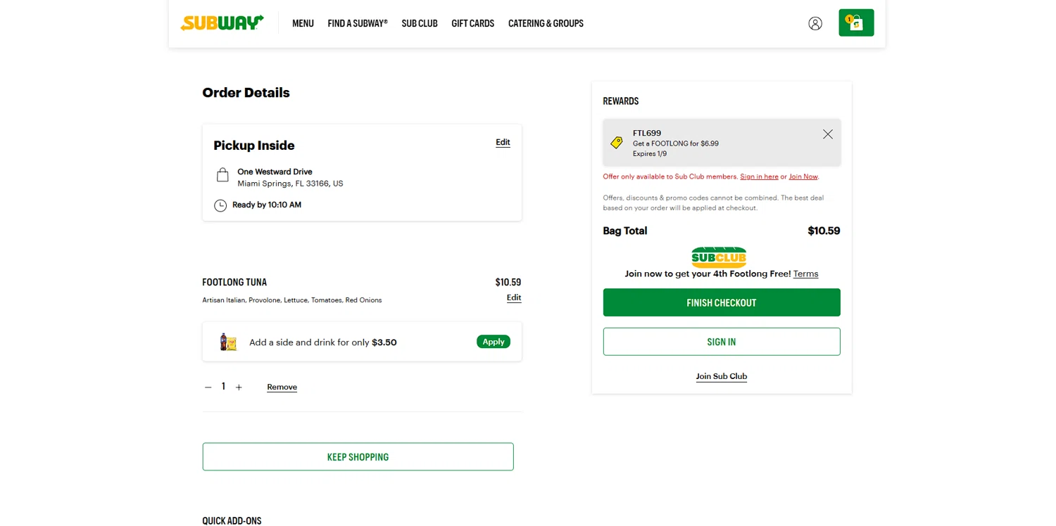 Subway Promo Codes - 50% Off (4 Verified) Jan 2026