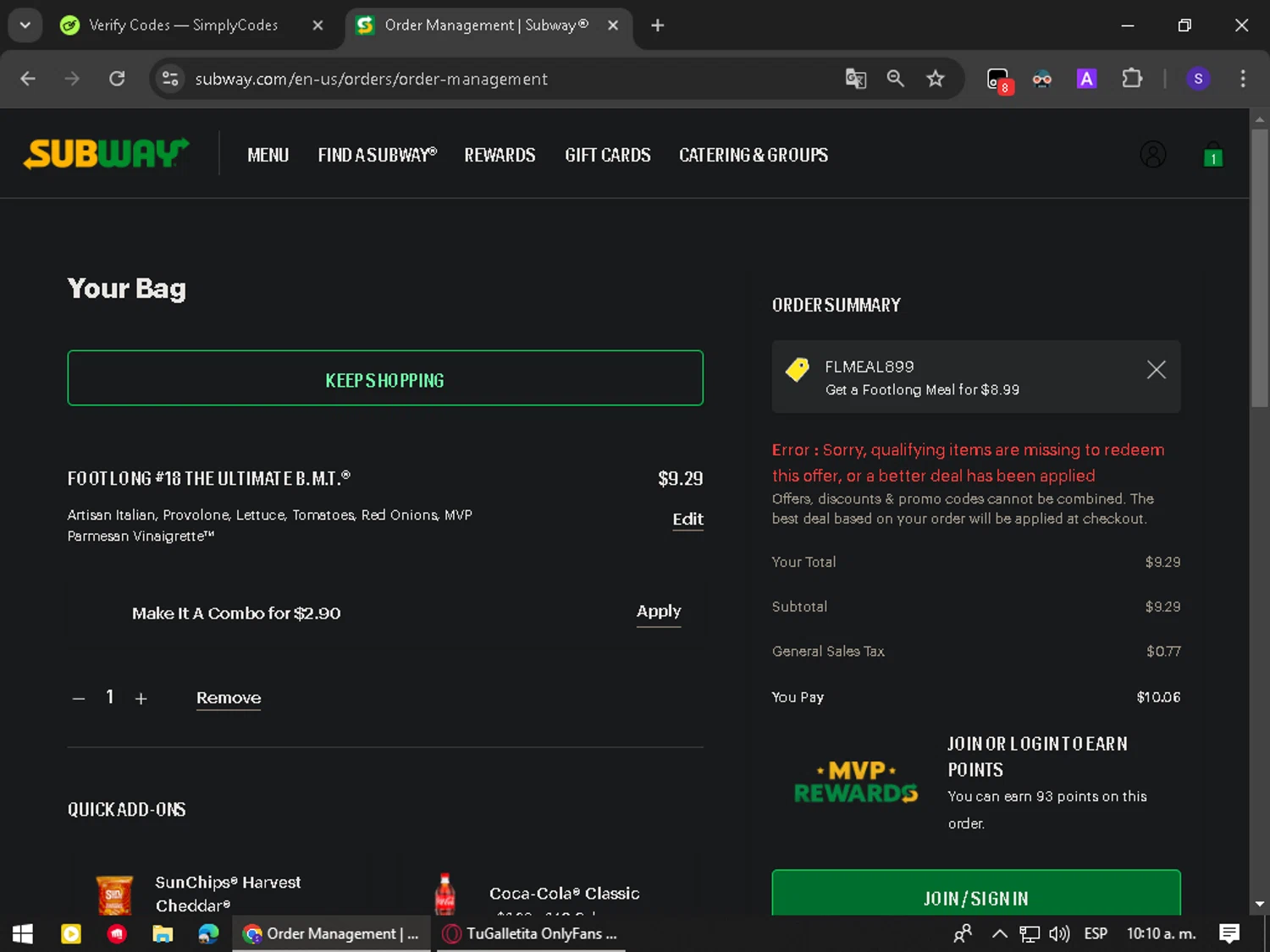 Subway Promo Codes - 20% Off | October 2024