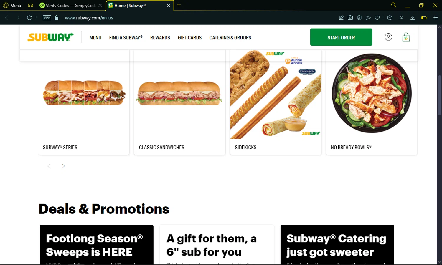 Subway Promo Codes & Black Friday 2024 Deals - 10% Off