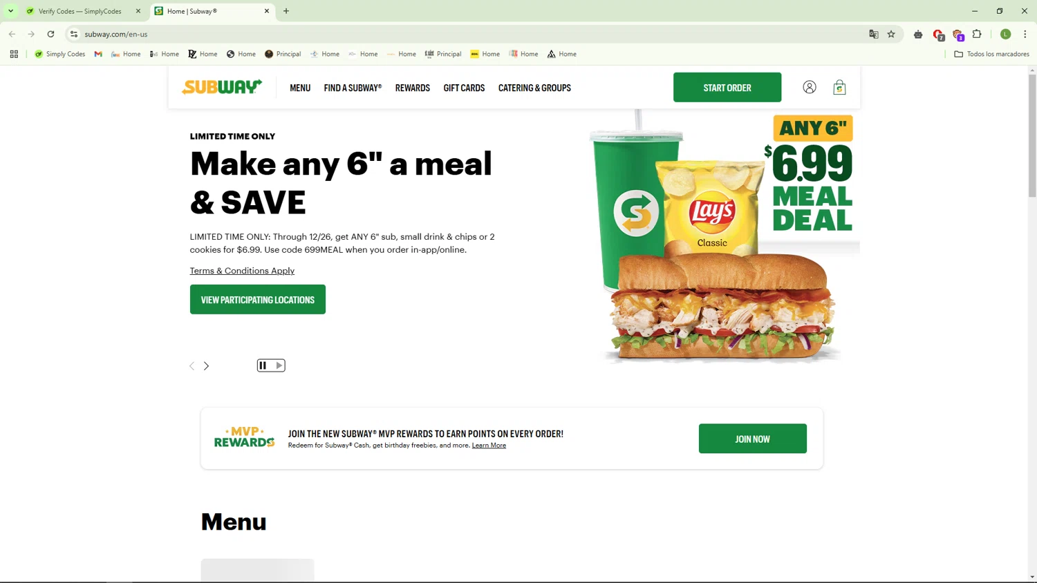 Subway Promo Codes & Black Friday 2024 Deals - 10% Off