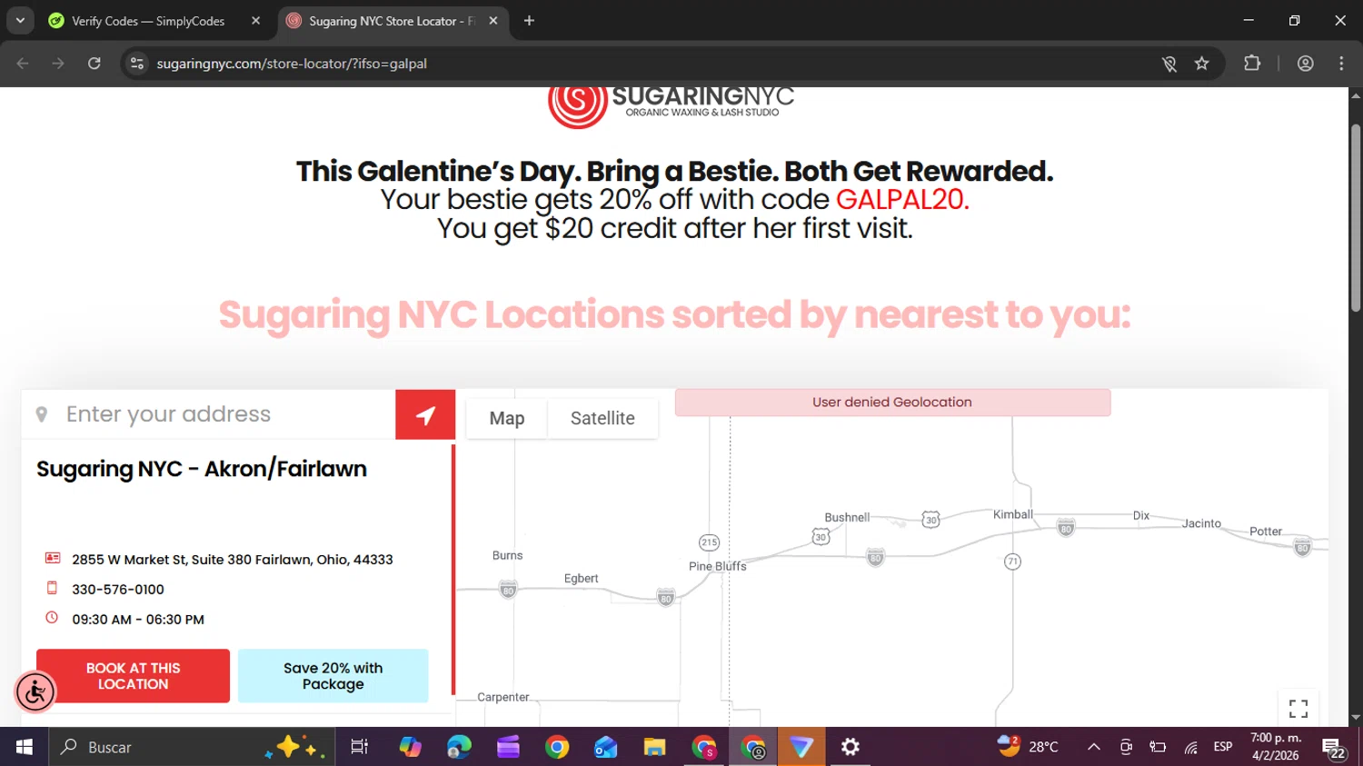 Sugaring Nyc Promo Code