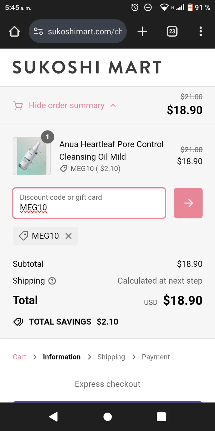 Sukoshi Mart Promo Codes - 15% Off | October 2024