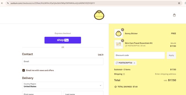 Sun Bum Discount Codes (8 Verified) - 30% Off Feb 2025