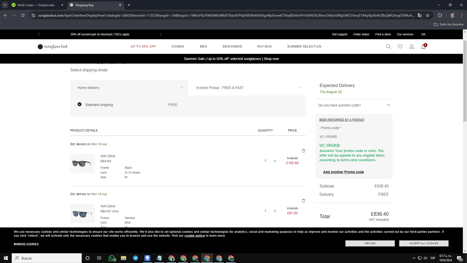 Sunglass Hut Coupons - 20% Off | September 2024