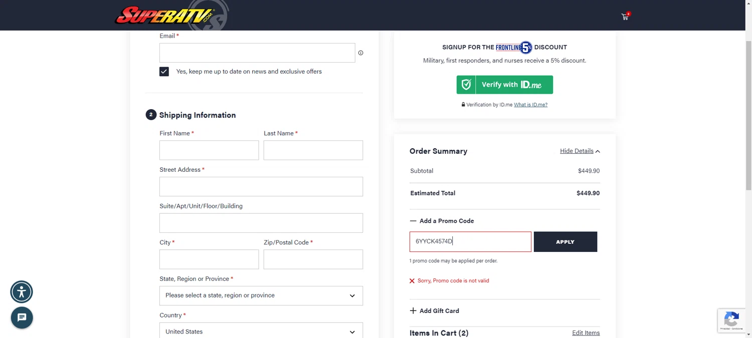 Super ATV Promo Codes - 30% Off Coupons Oct 2025