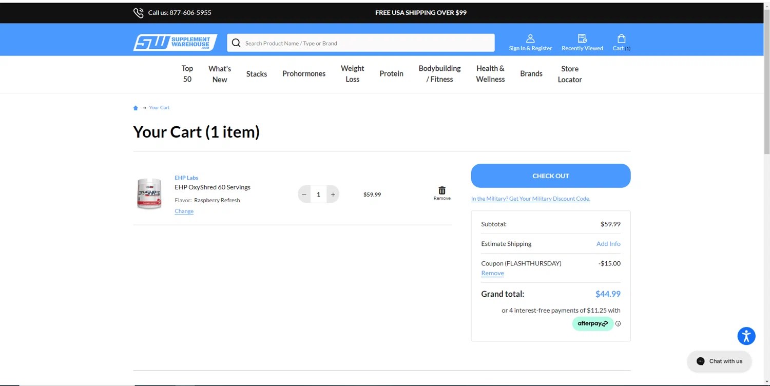 Supplement Warehouse Coupons - 20% Off | October 2024