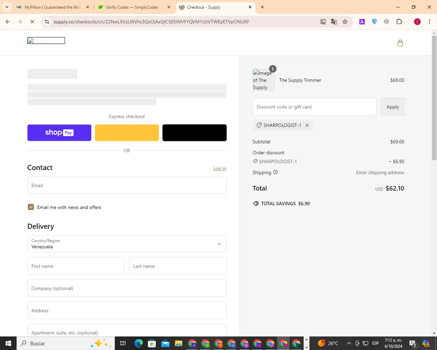 Supply Discount Codes & Cyber Monday 2024 Deals - $5 Off