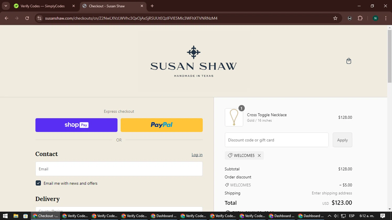Susan Shaw Discount Codes - 15% Off | October 2024