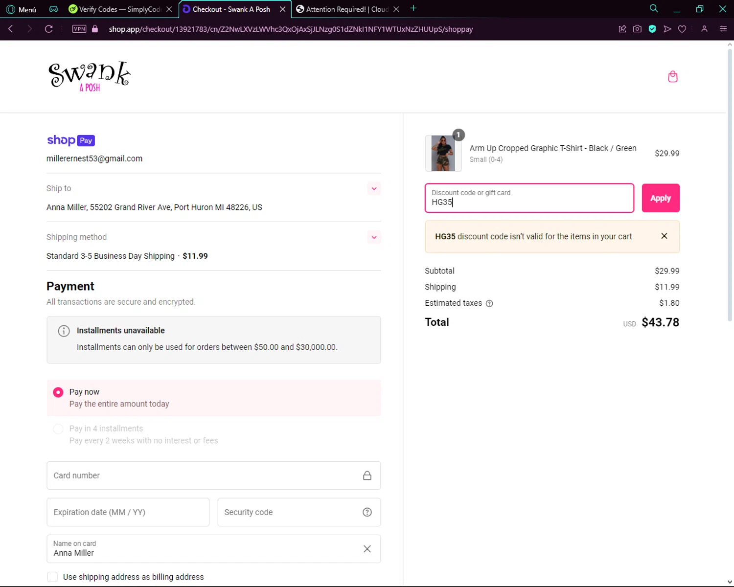 Swank A Posh Promo Codes – 35% Off | July 2024