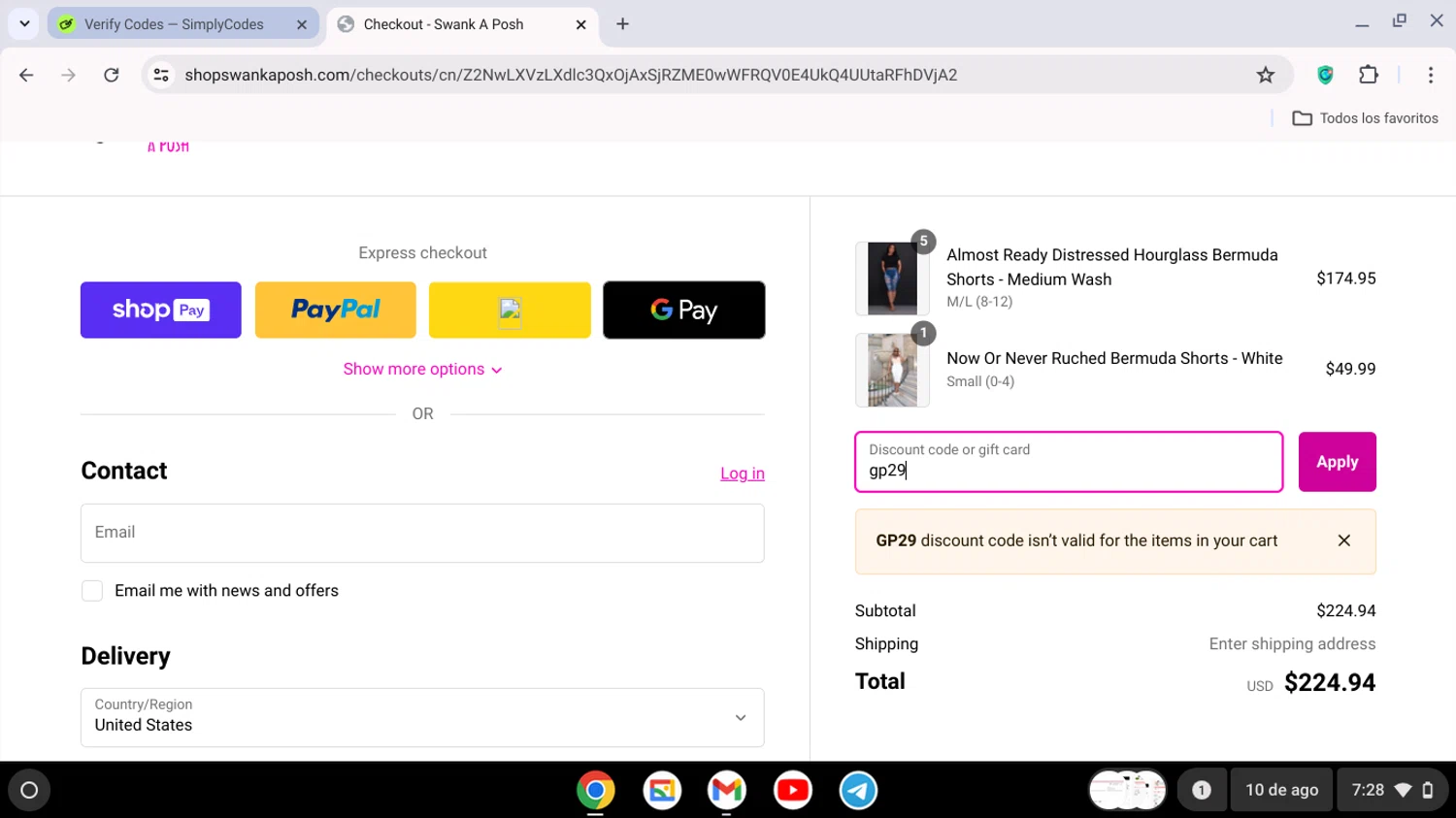 Swank A Posh Discount Codes - 30% Off Coupon Codes in August 2024 | SimplyCodes
