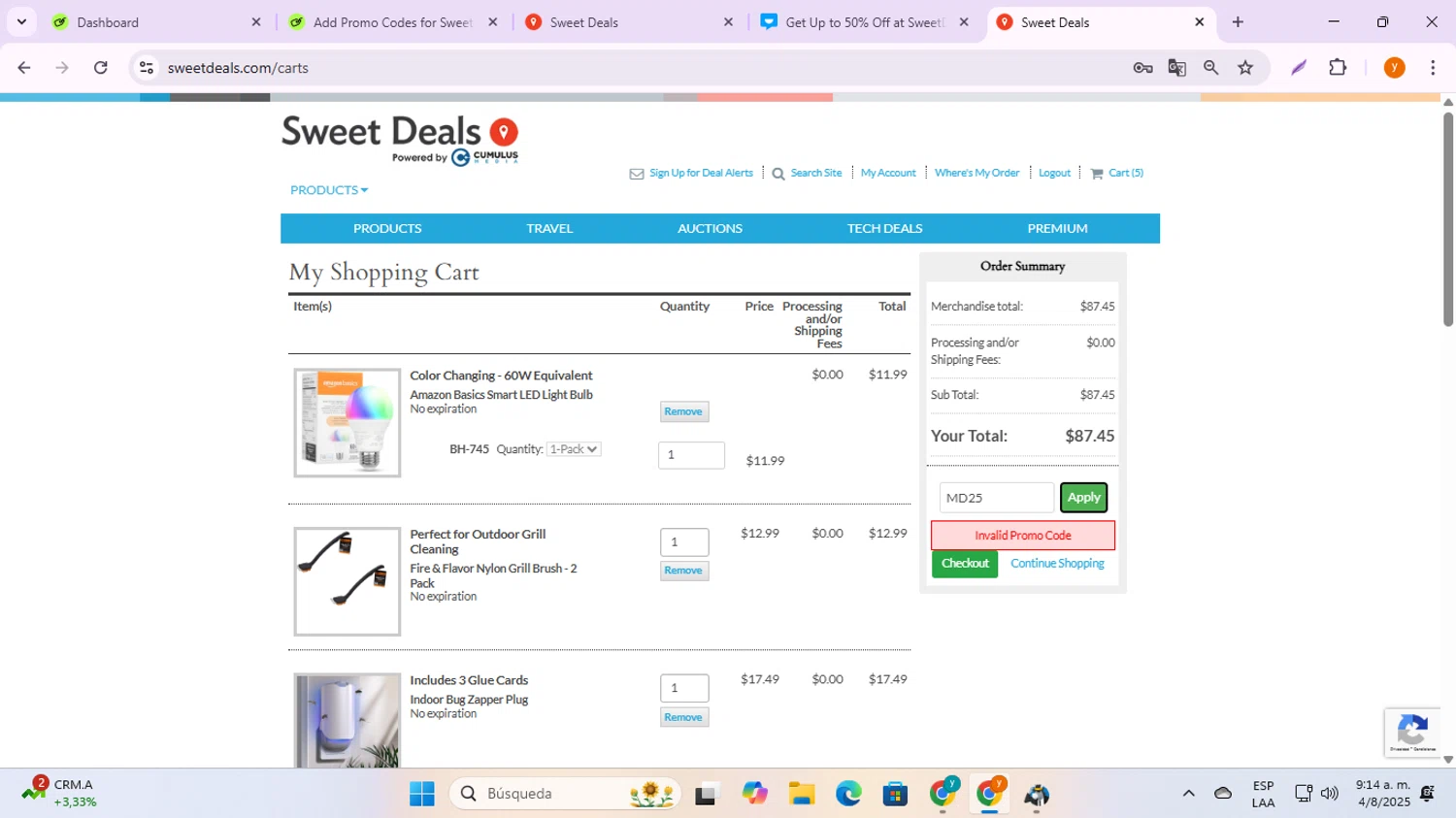 Sweet Deals Promo Codes - 25% Off Coupons Dec 2025