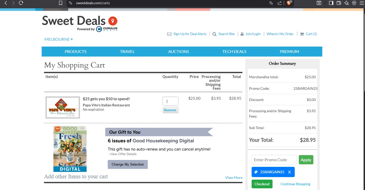 Sweet Deals Promo Codes - 30% Off Coupons Dec 2025