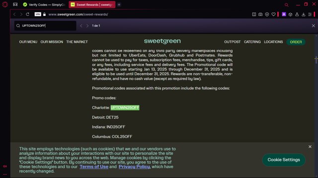 Sweetgreen Promo Codes (3 Verified) - 25% Off Apr 2025