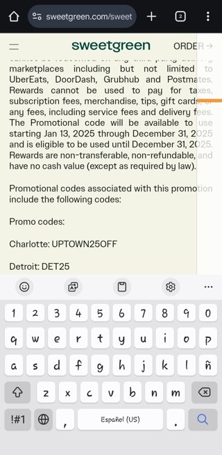 Sweetgreen Promo Codes (3 Verified) - 25% Off Jun 2025