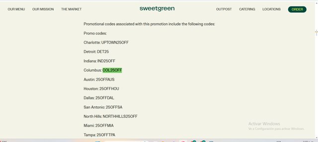 Sweetgreen Promo Codes (3 Verified) - 25% Off Jun 2025