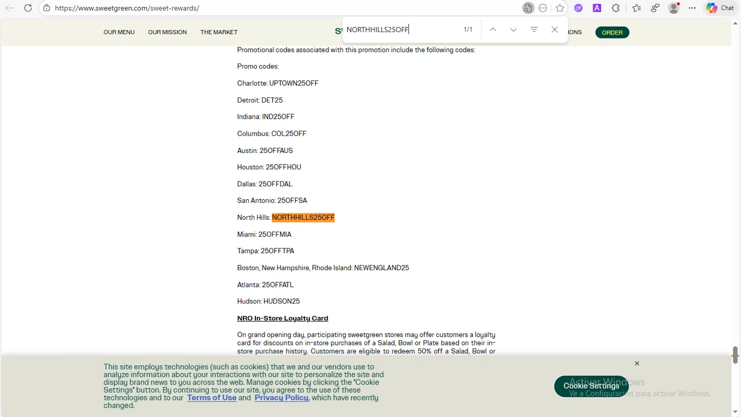 Sweetgreen Promo Codes - 25% Off (9 Verified) Dec 2025