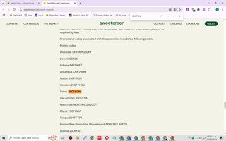 Sweetgreen Promo Codes (7 Verified) - 25% Off Aug 2025