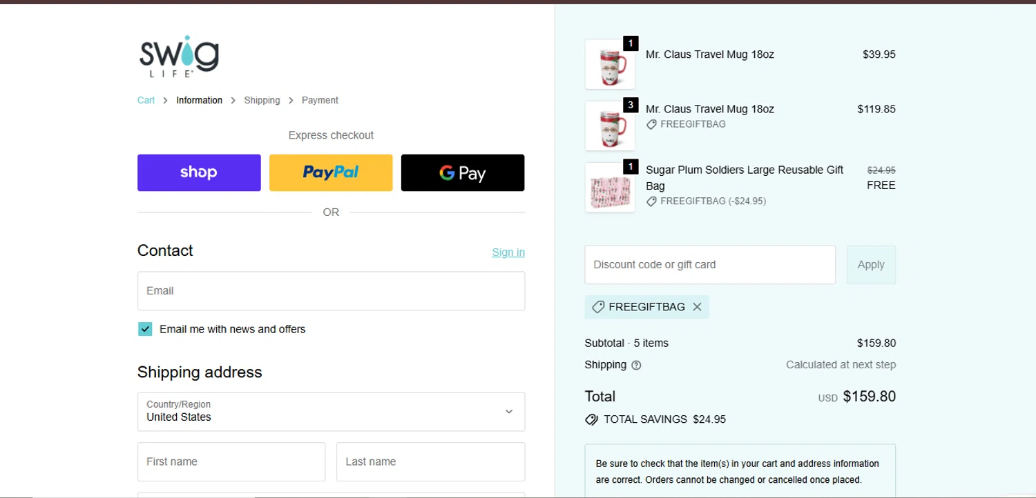 Swig Life Promo Codes - 15% Off (6 Verified) Nov 2025