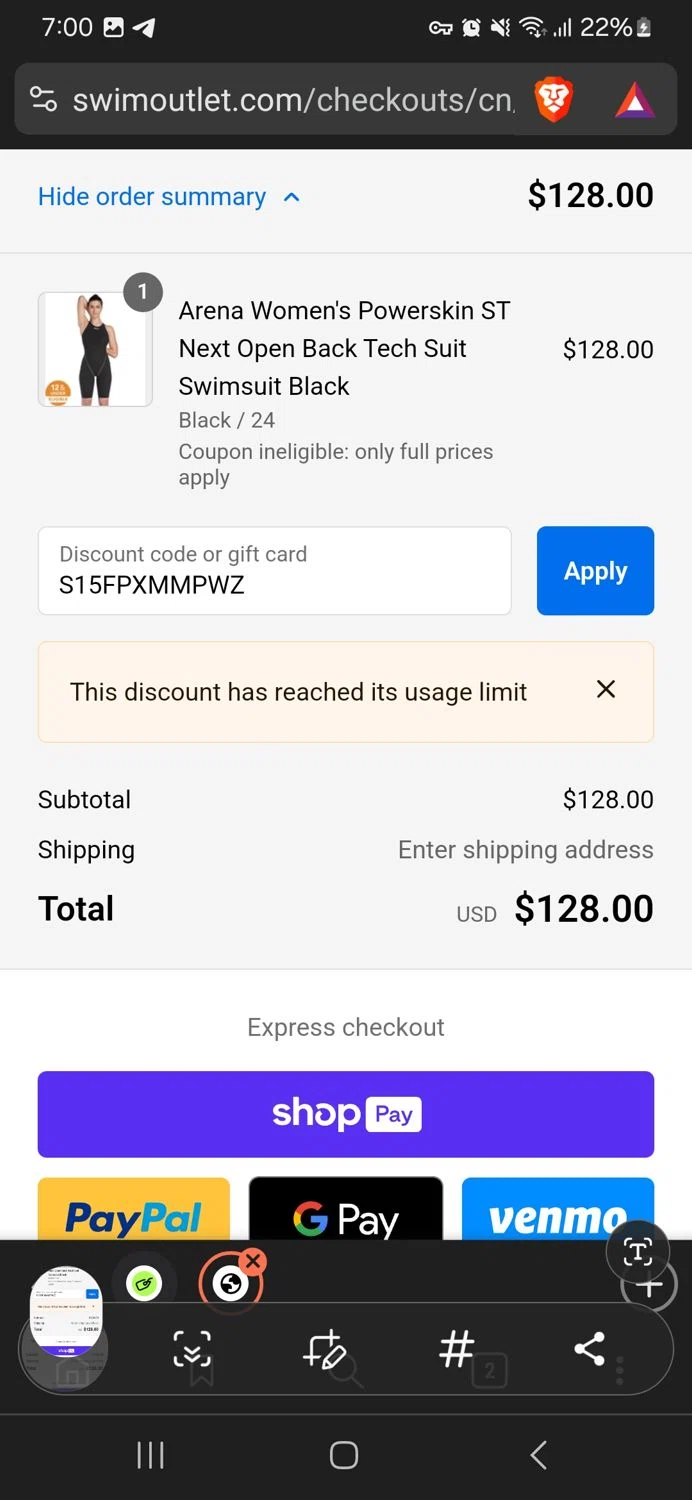 Swimoutlet coupon store