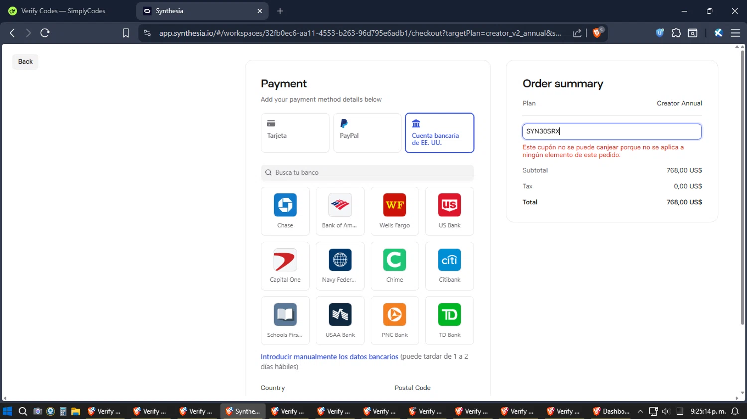 Synthesia Promo Codes - 50% Off (2 Verified) Jan 2026