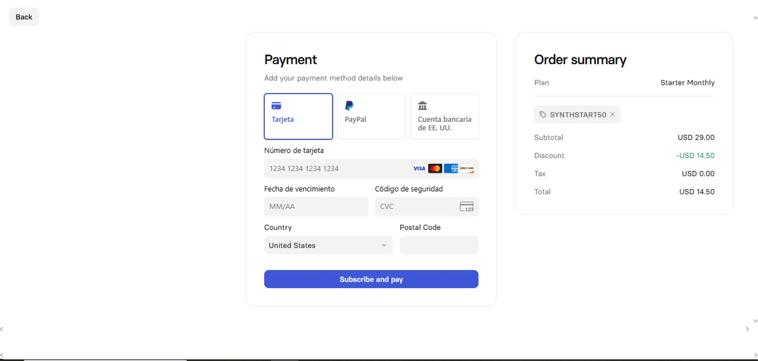 Synthesia Promo Codes - 50% Off (3 Verified) Dec 2025