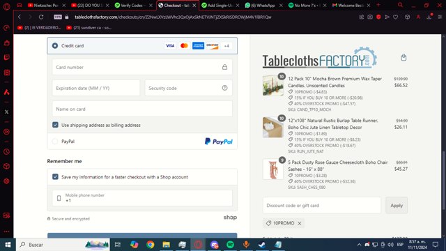 Tableclothsfactory Coupons - $10 Off | December 2024