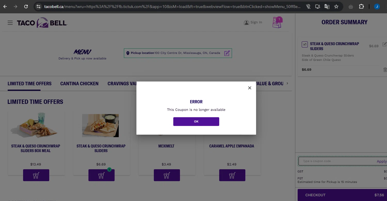 Taco Bell Promo Codes - 20% Off Coupons May 2025