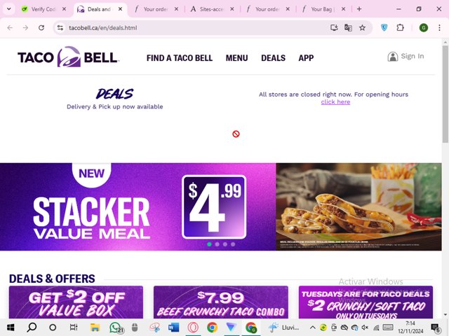 Taco Bell Promo Codes (1 Verified) - 20% Off w/Code Mar 2025