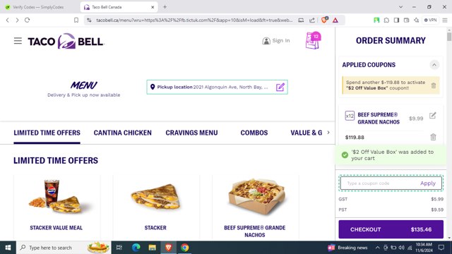 Taco Bell Promo Codes - 5% Off | January 2025