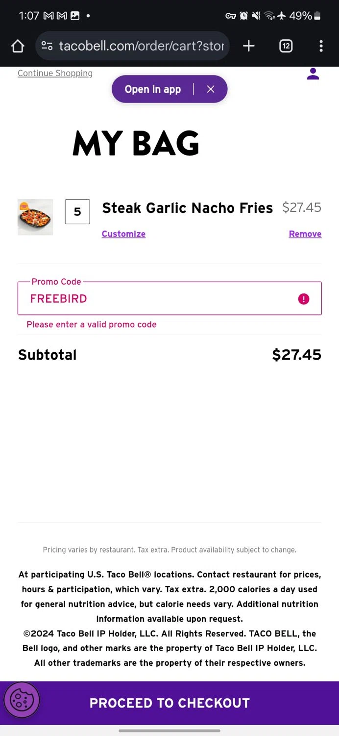 Taco Bell Promo Codes - 20% Off Coupons Jun 2025