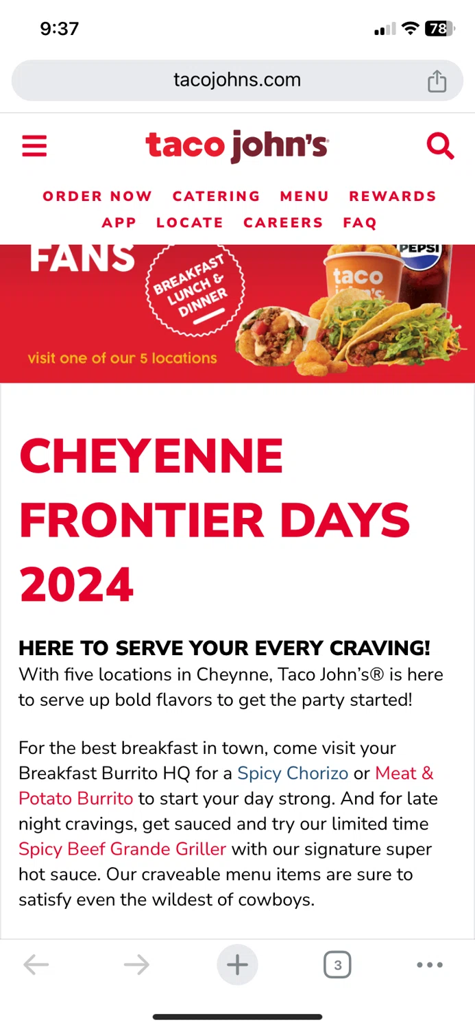 Taco John's Promo Codes - $15 Off | October 2024