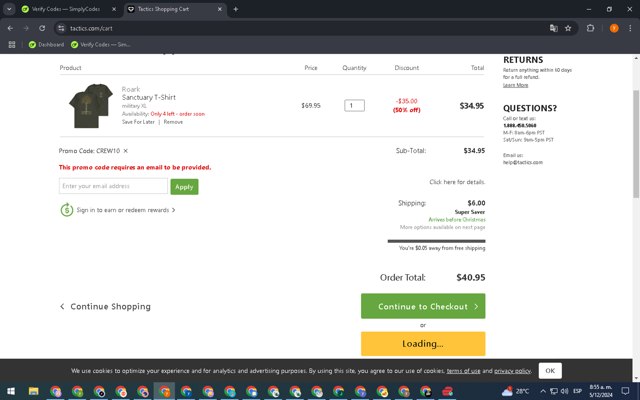 Tactics Discount Codes - 25% Off (1 Verified) May 2025
