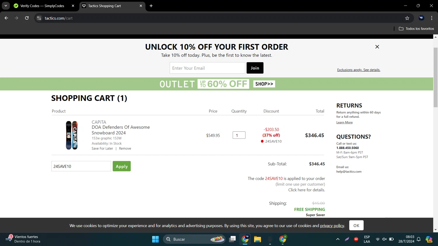 Tactics Promo Codes - 10% Off | September 2024