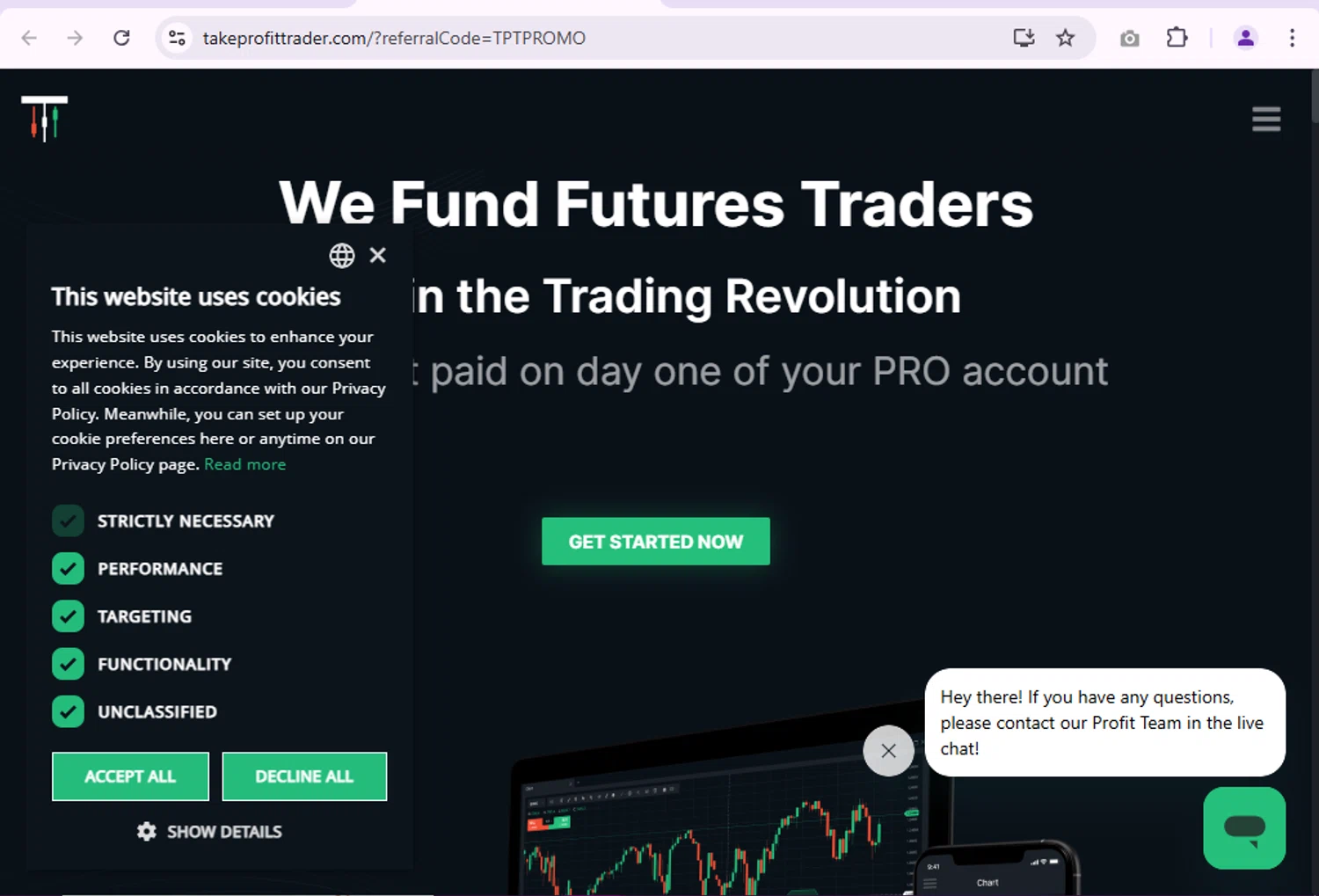 Take Profit Trader Promo Codes - 40% Off Coupons Mar 2026