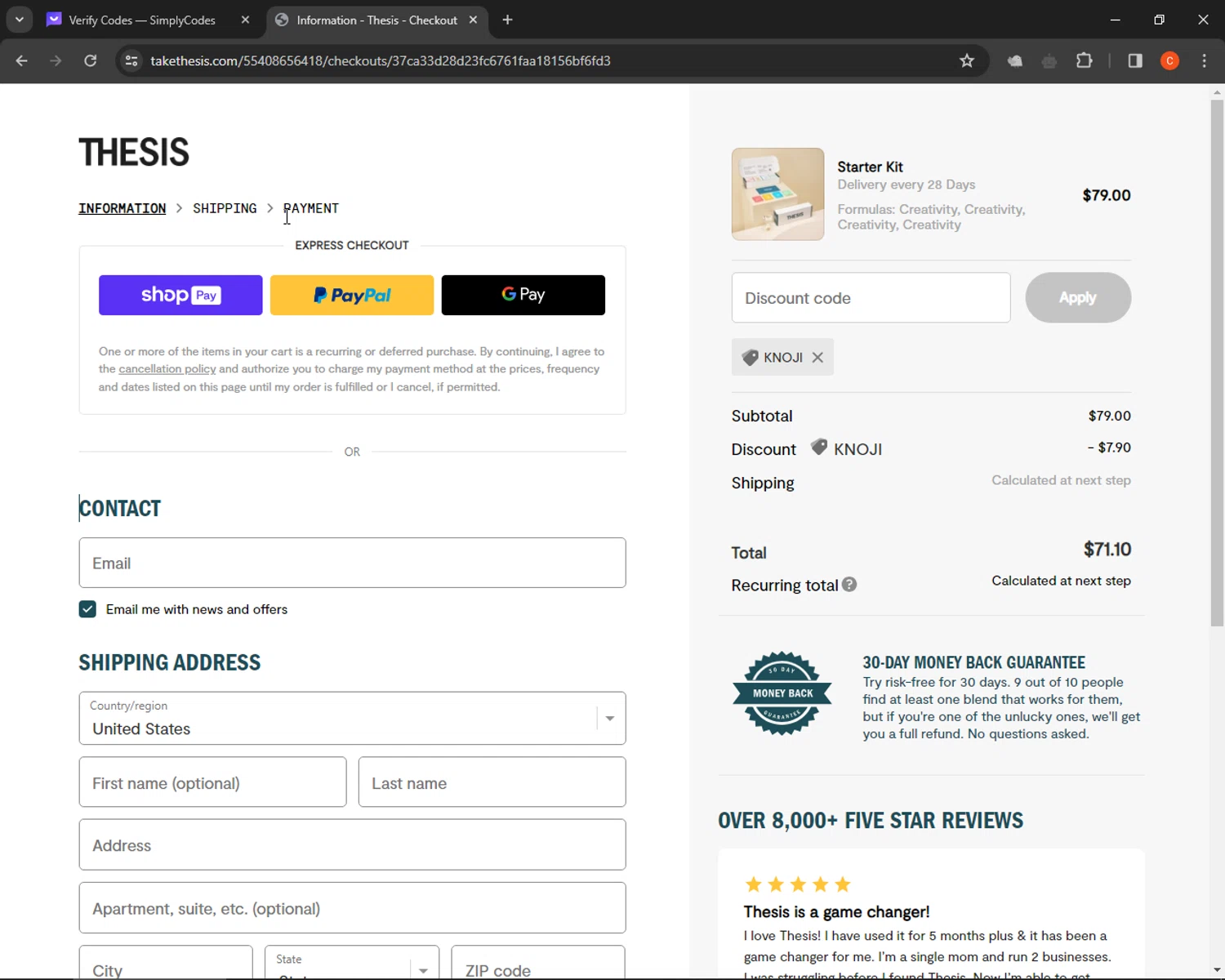 Thesis Discount Codes - 10% Off | September 2024