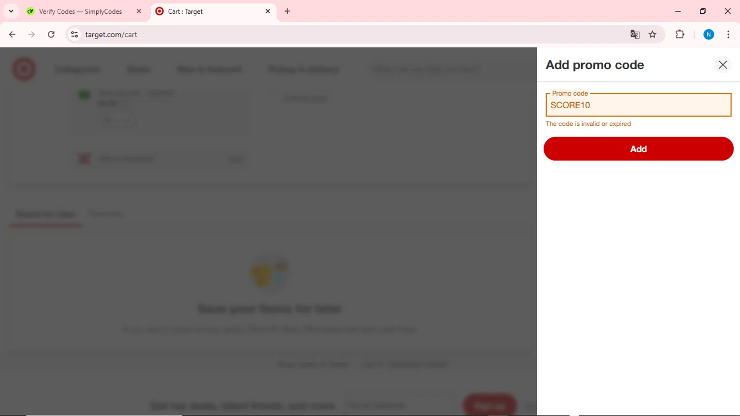 Target Promo Codes (6 Verified) - 85% Off w/ Code Jan 2025