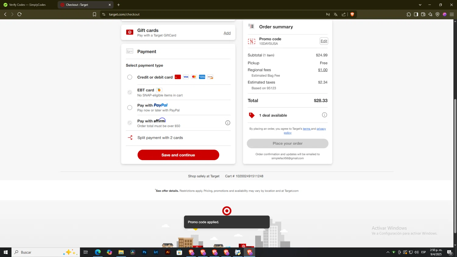 Target Promo Codes (1 Verified) - 10% Off w/Code Apr 2025