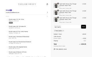 Taylor Swift Promo Codes - 15% Off Coupons Oct 2025