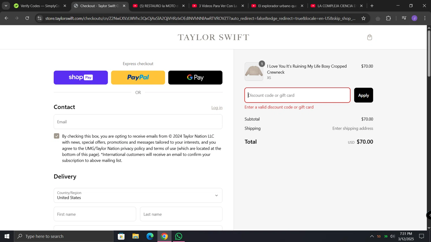 Taylor Swift Promo Codes - 15% Off Coupons Oct 2025