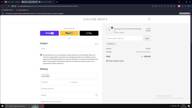 Taylor Swift Promo Codes - 15% Off Coupons Oct 2025