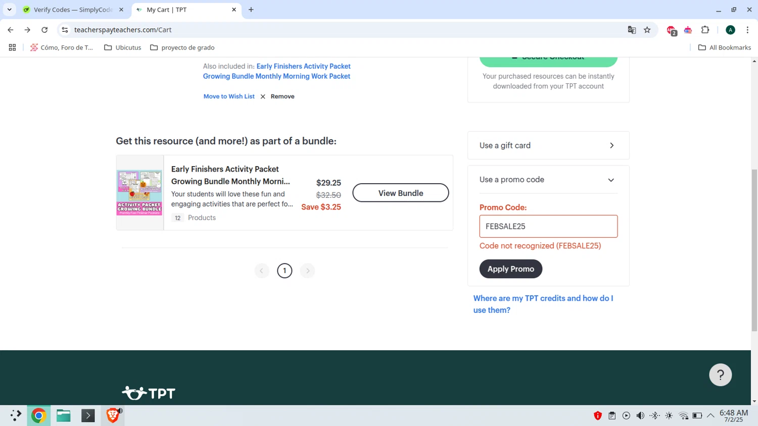 Teachers Pay Teachers Promo Codes - 25% Off Coupons Mar 2025