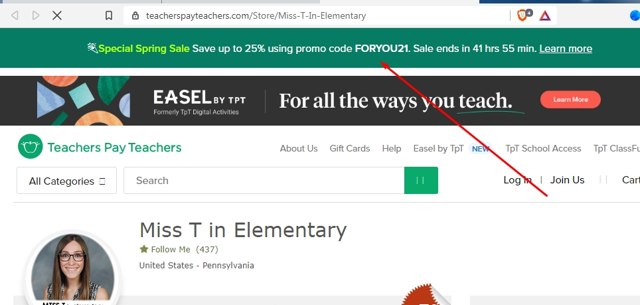 Teachers Pay Teachers Promo Code (1 Verified) - 25% Off May 2025