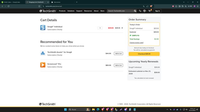TechSmith Coupon Codes - 11% Off | January 2025
