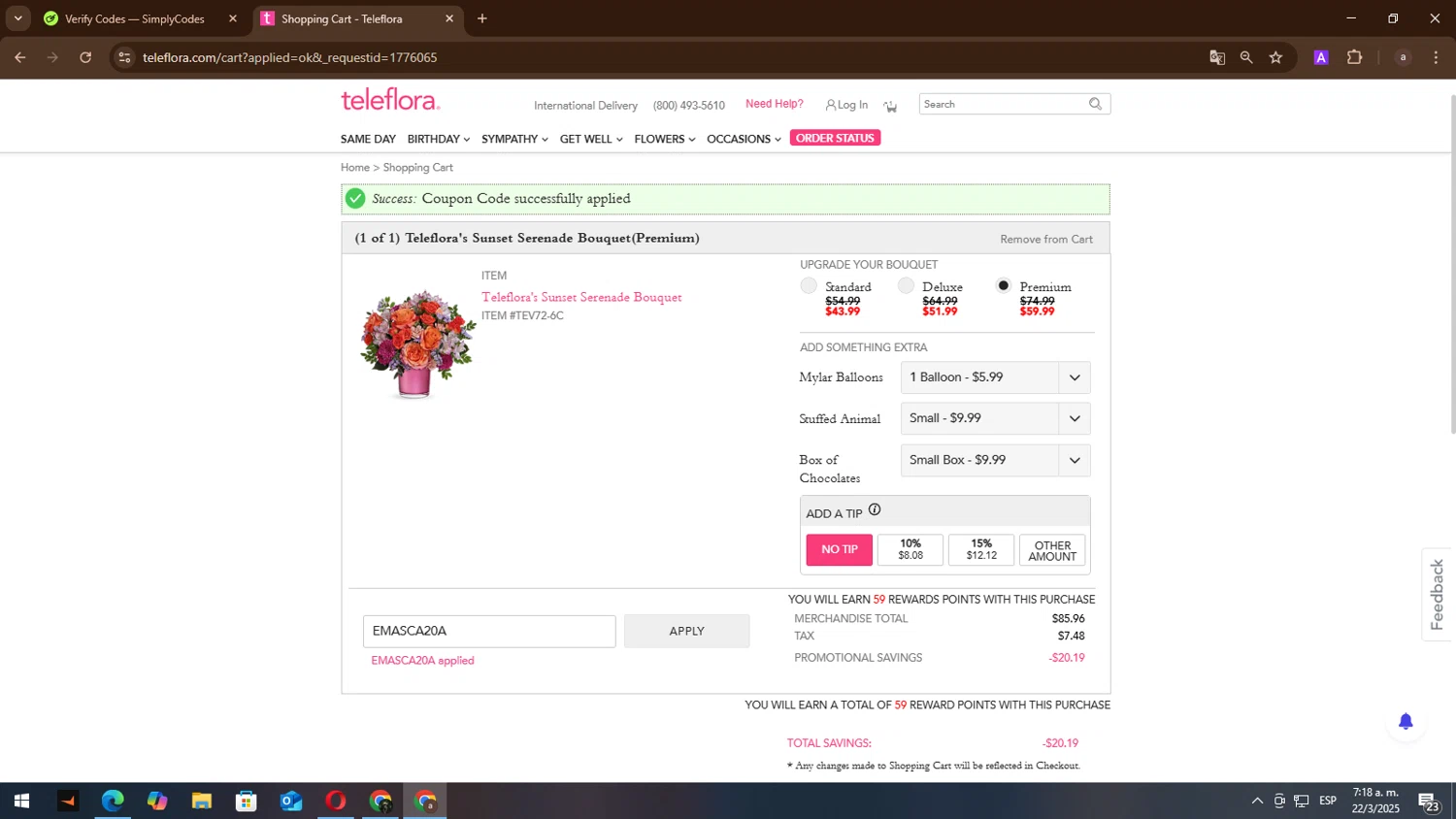 Teleflora Promo Codes - 25% Off (50 Verified) Aug 2025