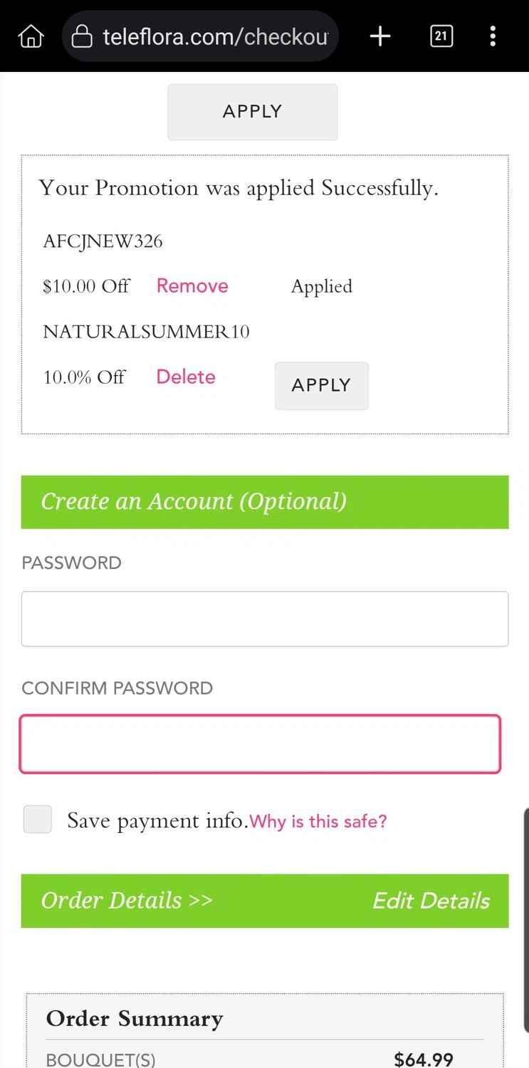 Teleflora Coupons - $15 Off | September 2024